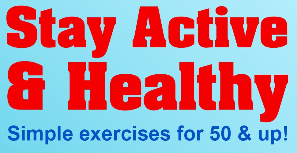 Stay active sign Stay active sign